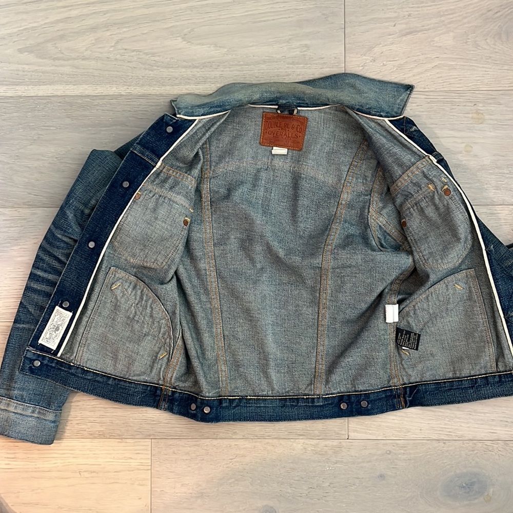 Rrl Womens Roper Jacket In Selvedge Denim. Rare. Xs - Gem